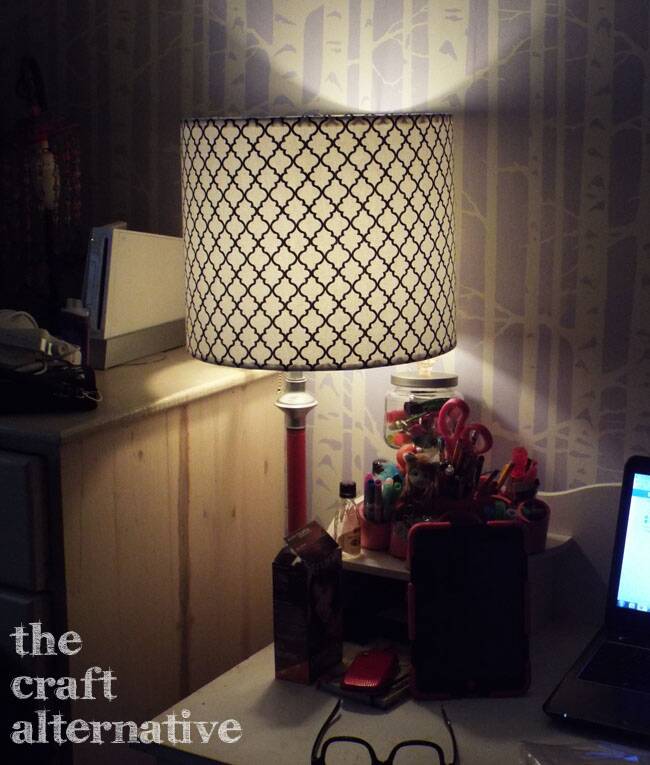 How to Make a Lampshade - The Craft Alternative