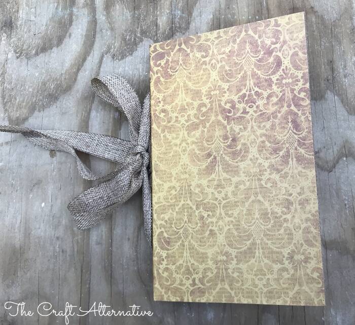 A Pretty Bound Notebook to Make - The Craft Alternative
