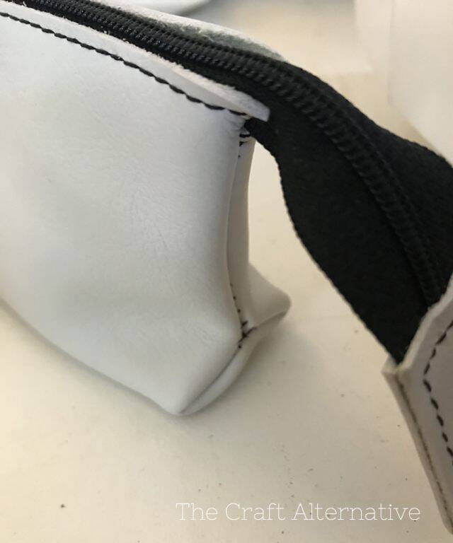 Easy to Sew DIY Leather Pouch - The Craft Alternative